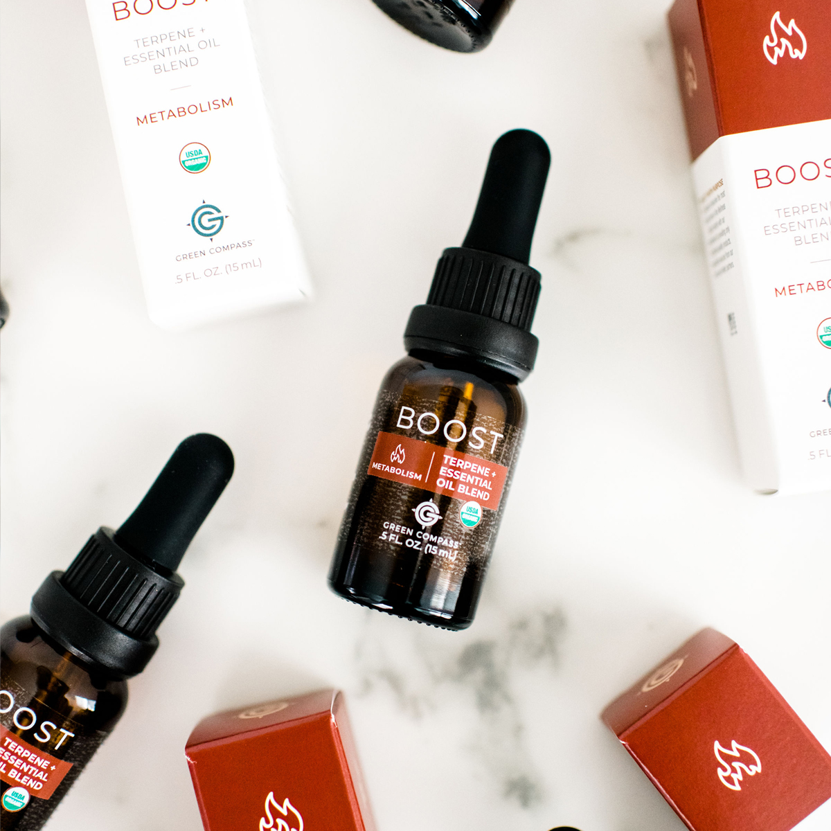 Organic BOOST - Metabolism - Green Compass, Inc